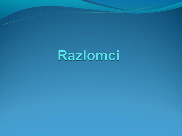 Razlomci lekcija1 | PPT