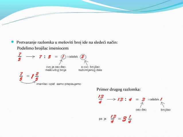 Razlomci lekcija1 | PPT