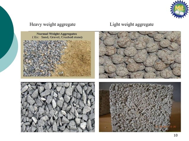 Study on property of concrete using light weight aggregate. | PPT