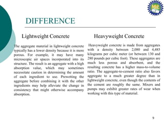 Study on property of concrete using light weight aggregate. | PDF ...