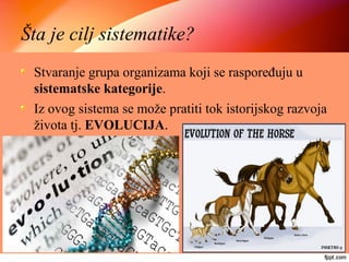 Raznovrsnost živog sveta i principi naučnog klasifikovanja | PPT