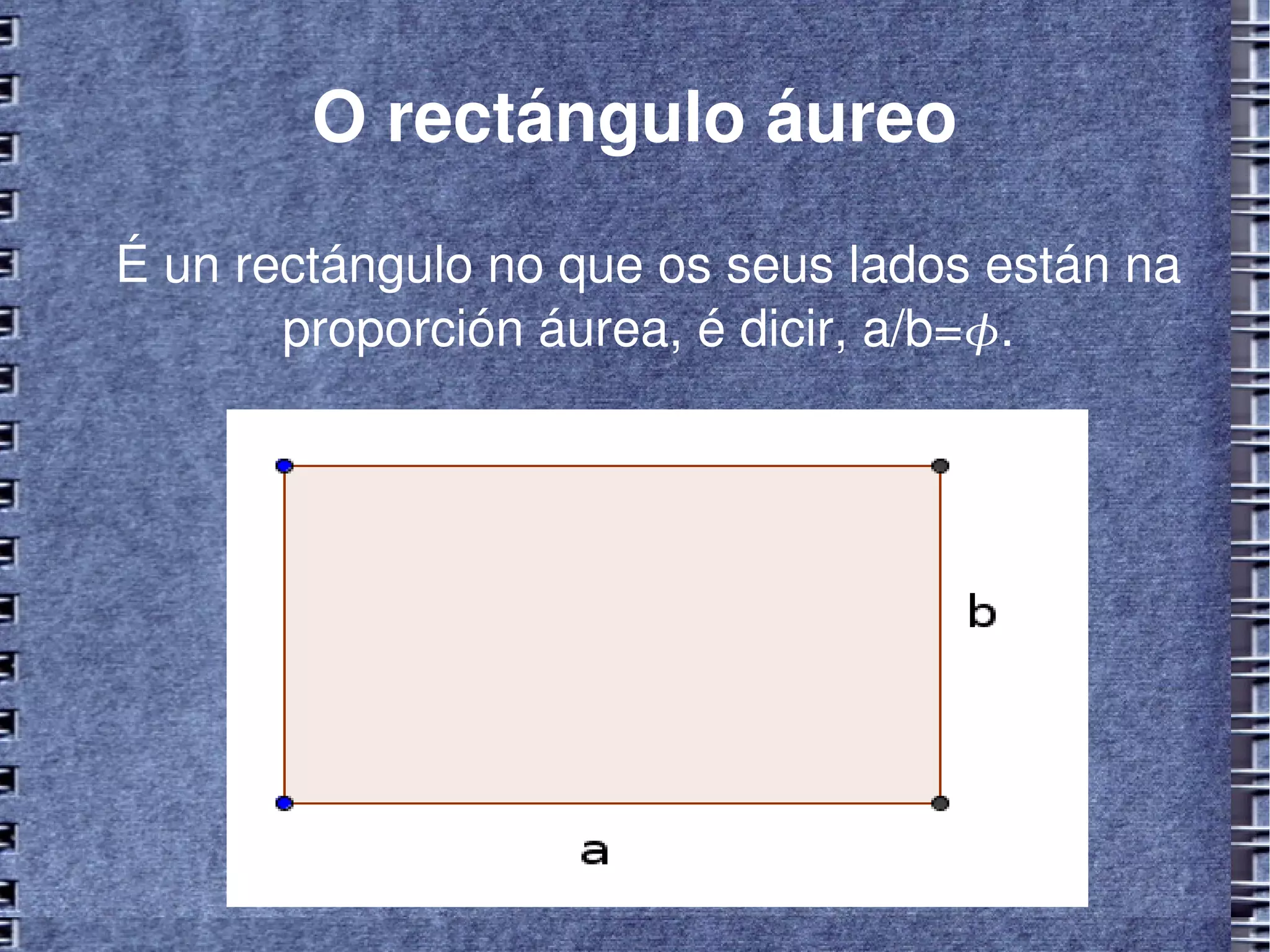 Razón áurea e sucesión de Fibonacci | ODP