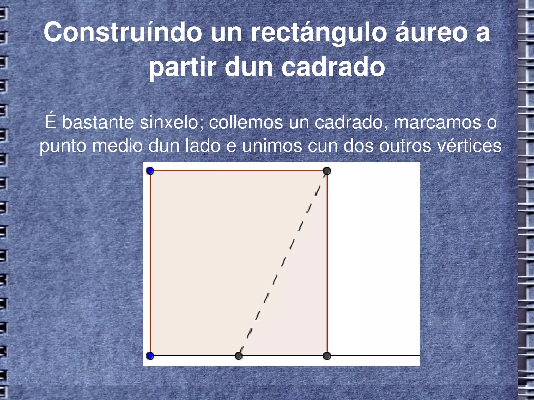 Razón áurea e sucesión de Fibonacci | ODP