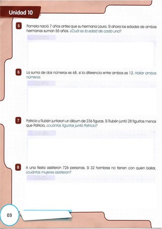 Razonamieno matematico resolucion de problemas de suma y resta | PDF