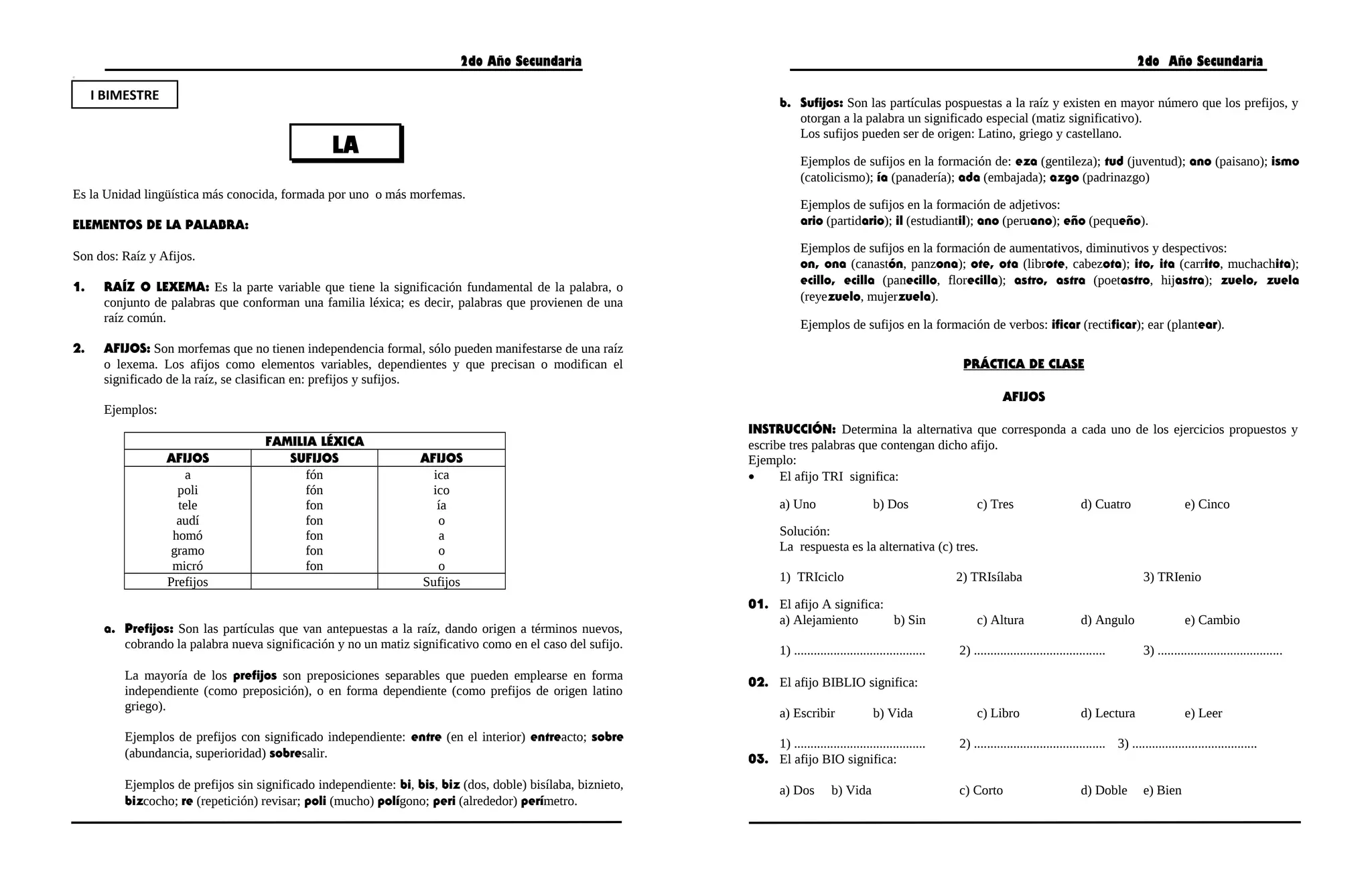 Razonamiento verbal 1º1 b | DOC