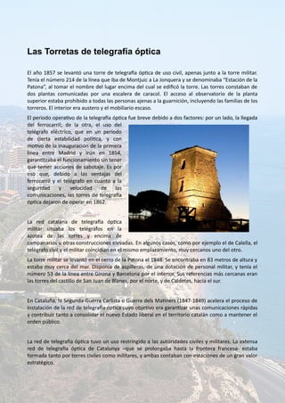 Razones para visitar calella en barcelona | PDF