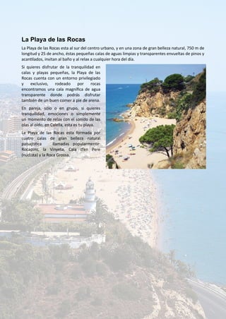 Razones para visitar calella en barcelona | PDF