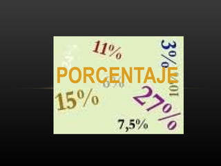 Razones, proporciones y porcentajes | PPT
