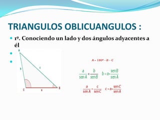 Razones trigonometricas | PPTX