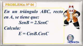 Razones trigonométricas de ángulos agudos 5º | PPT
