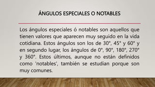 Razones trigonométricas para ángulos especiales.ppt