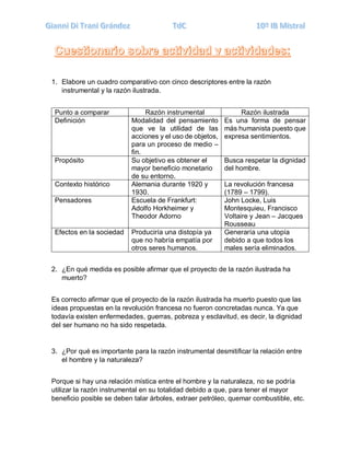 Razon instrumental e ilustrada gianni di trani | PDF