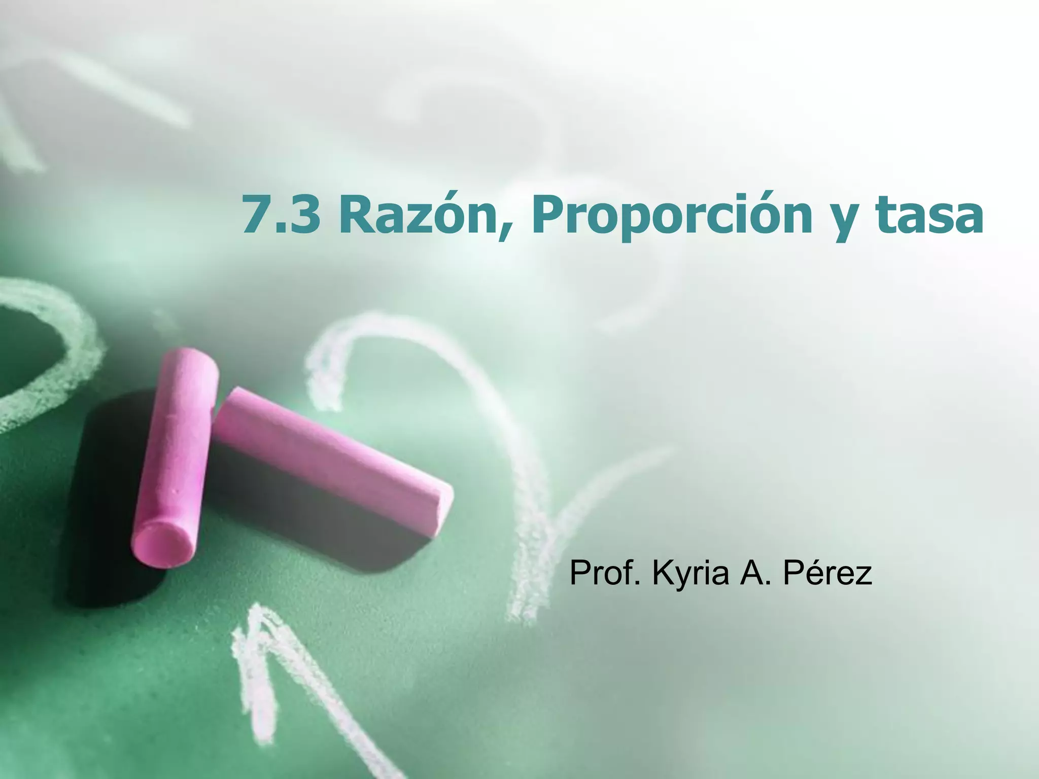 Razon, proporcion y tasa | PDF | Educational Assessment | Education