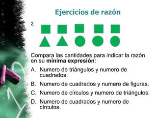 Razon, proporcion y tasa | PDF