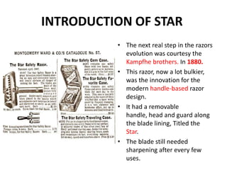 Razor evolution | PPTX