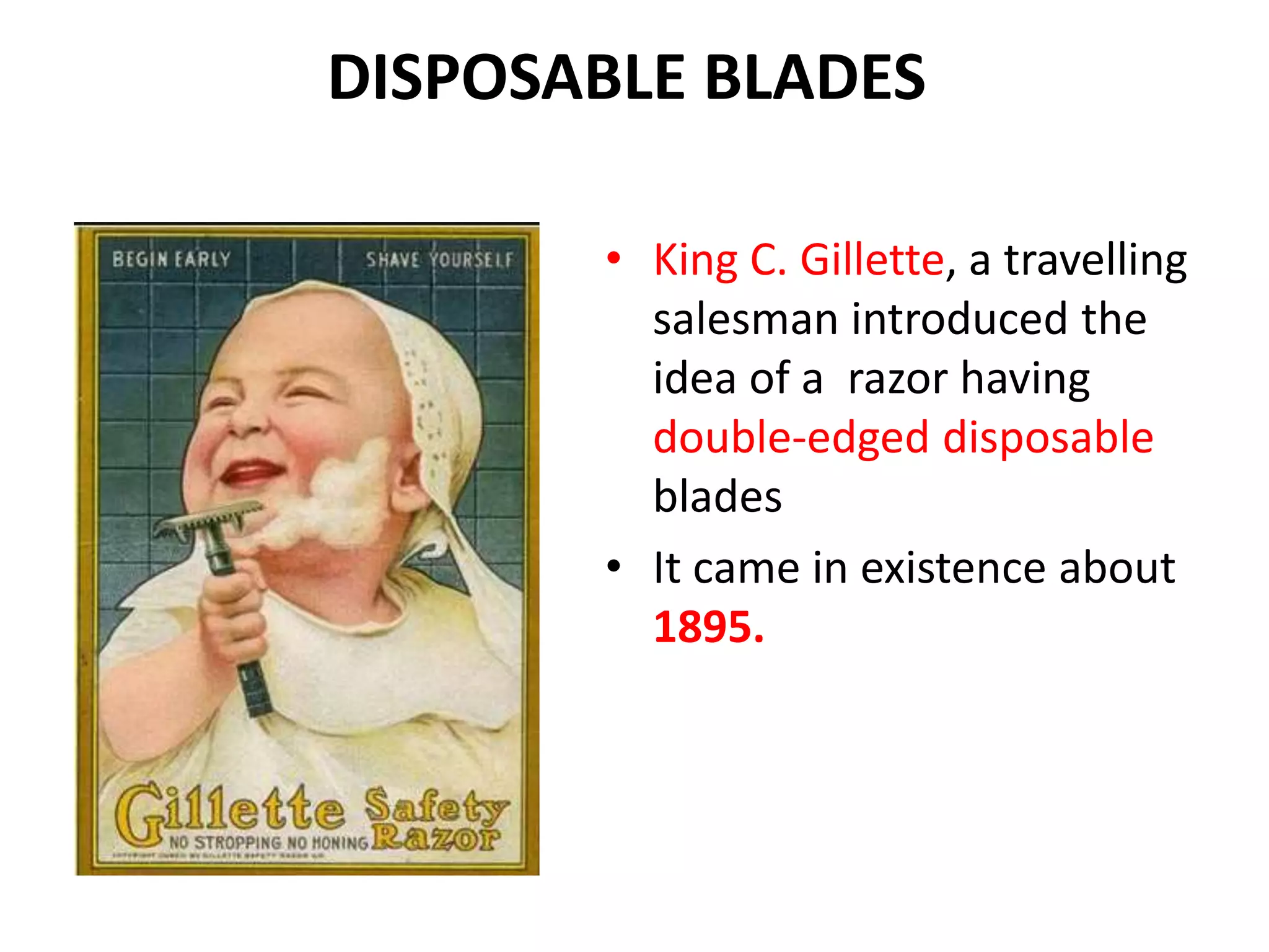 Razor evolution | PPTX