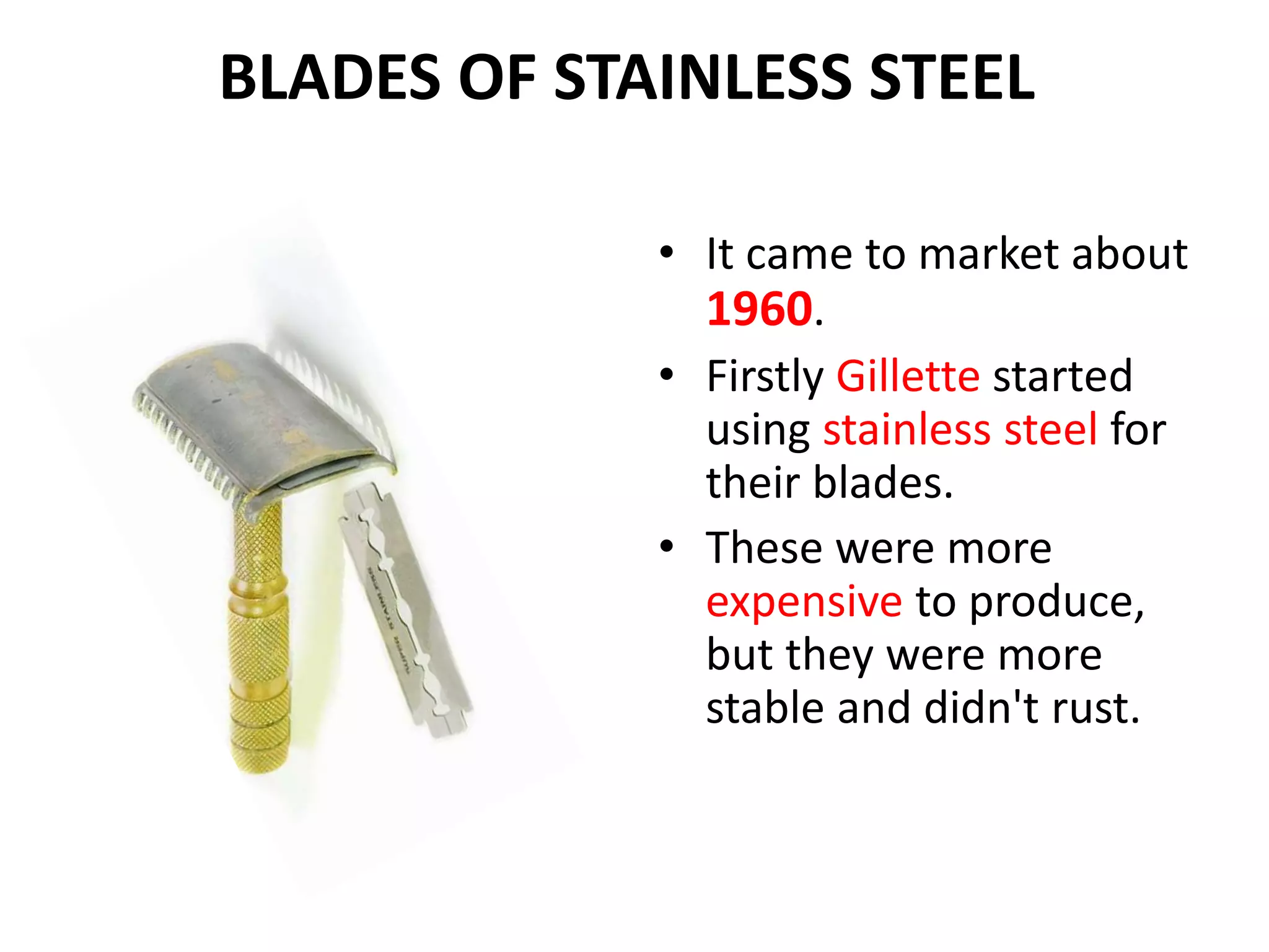 Razor evolution | PPTX