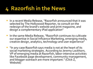 Meeting Razorfish | PPT