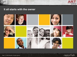 Razorfish - Ray Velez and Laura Fraga (Ford Motor) on Agile Processes | PPT