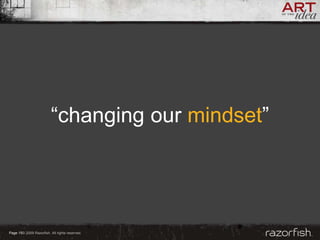 Razorfish - Ray Velez and Laura Fraga (Ford Motor) on Agile Processes | PPT
