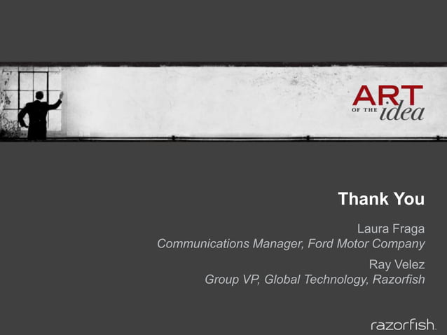 Razorfish - Ray Velez and Laura Fraga (Ford Motor) on Agile Processes ...