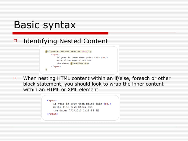 Razor new view engine asp.net