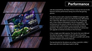 Razor phone 2 Overview & Specs | PPT