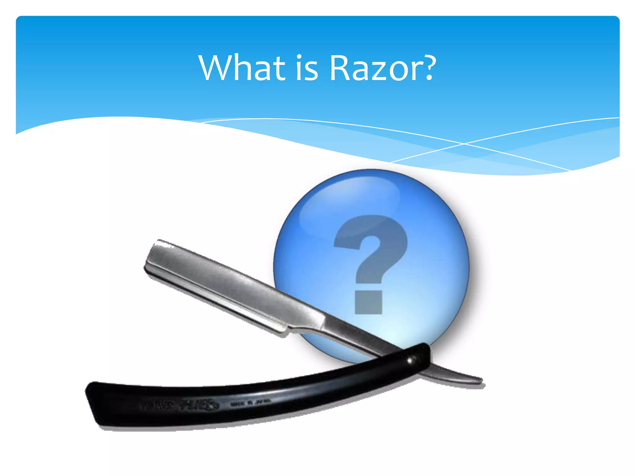 Razor and the Art of Templating | PPTX | Web Design and HTML | Internet