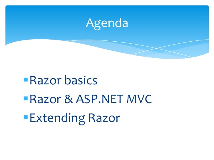 Razor and the Art of Templating