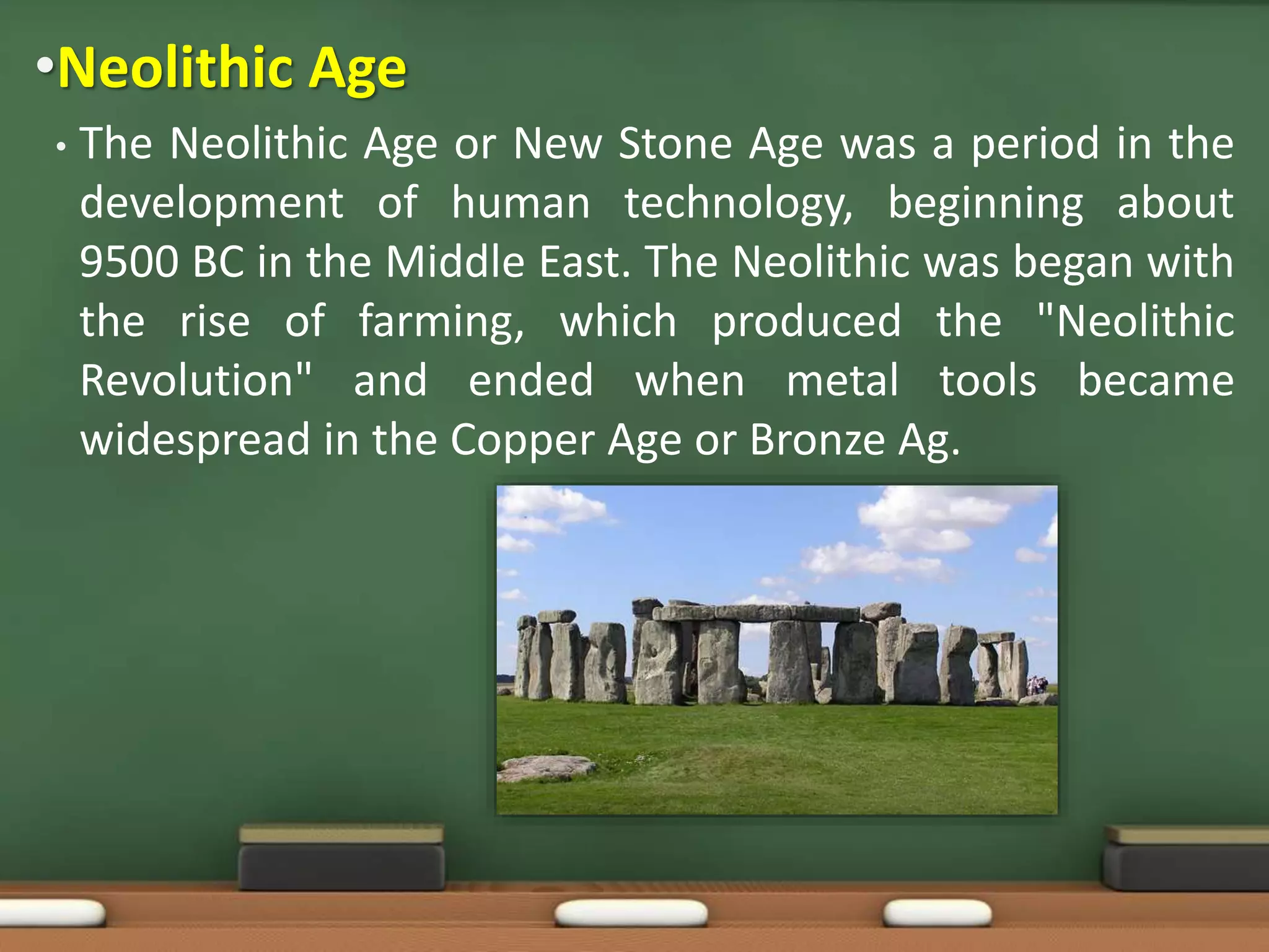 The Neolithic Age | PPTX