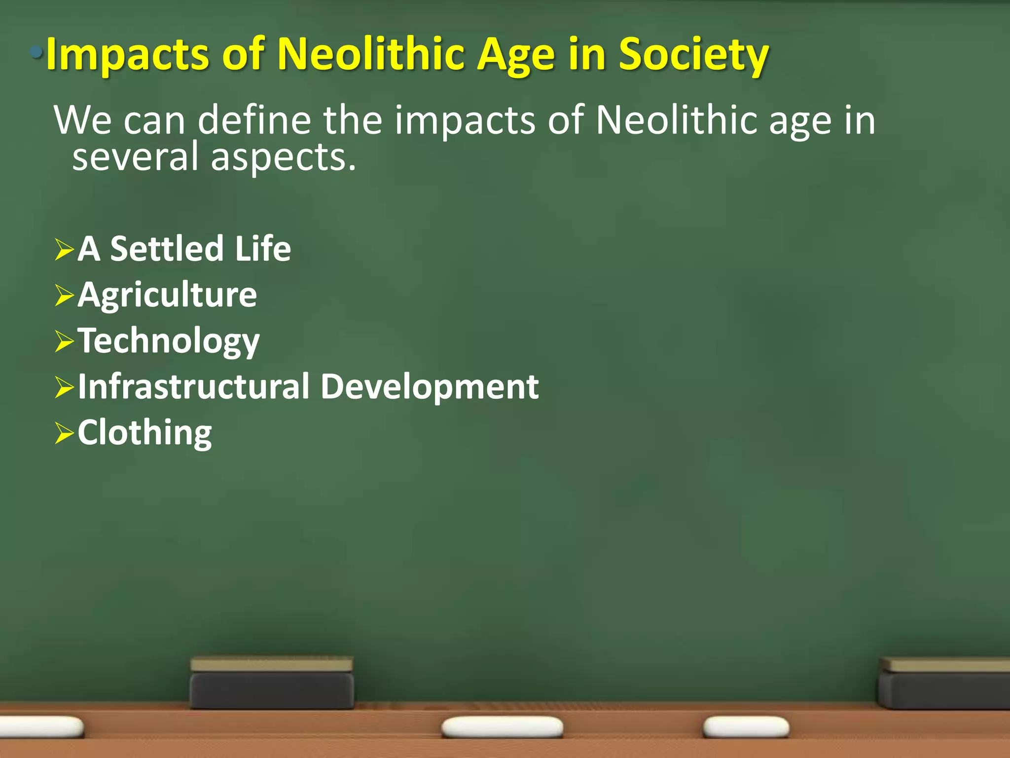 The Neolithic Age | PPTX