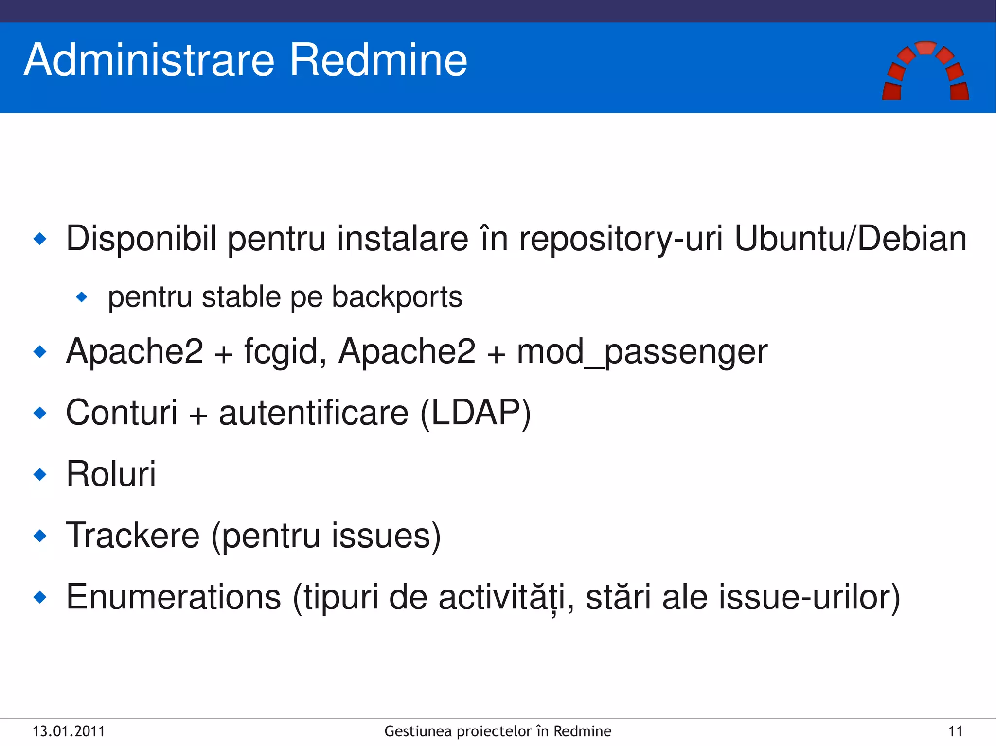 Razvan Deaconescu - Redmine | PPT