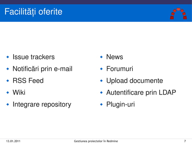 Razvan Deaconescu - Redmine | PPT