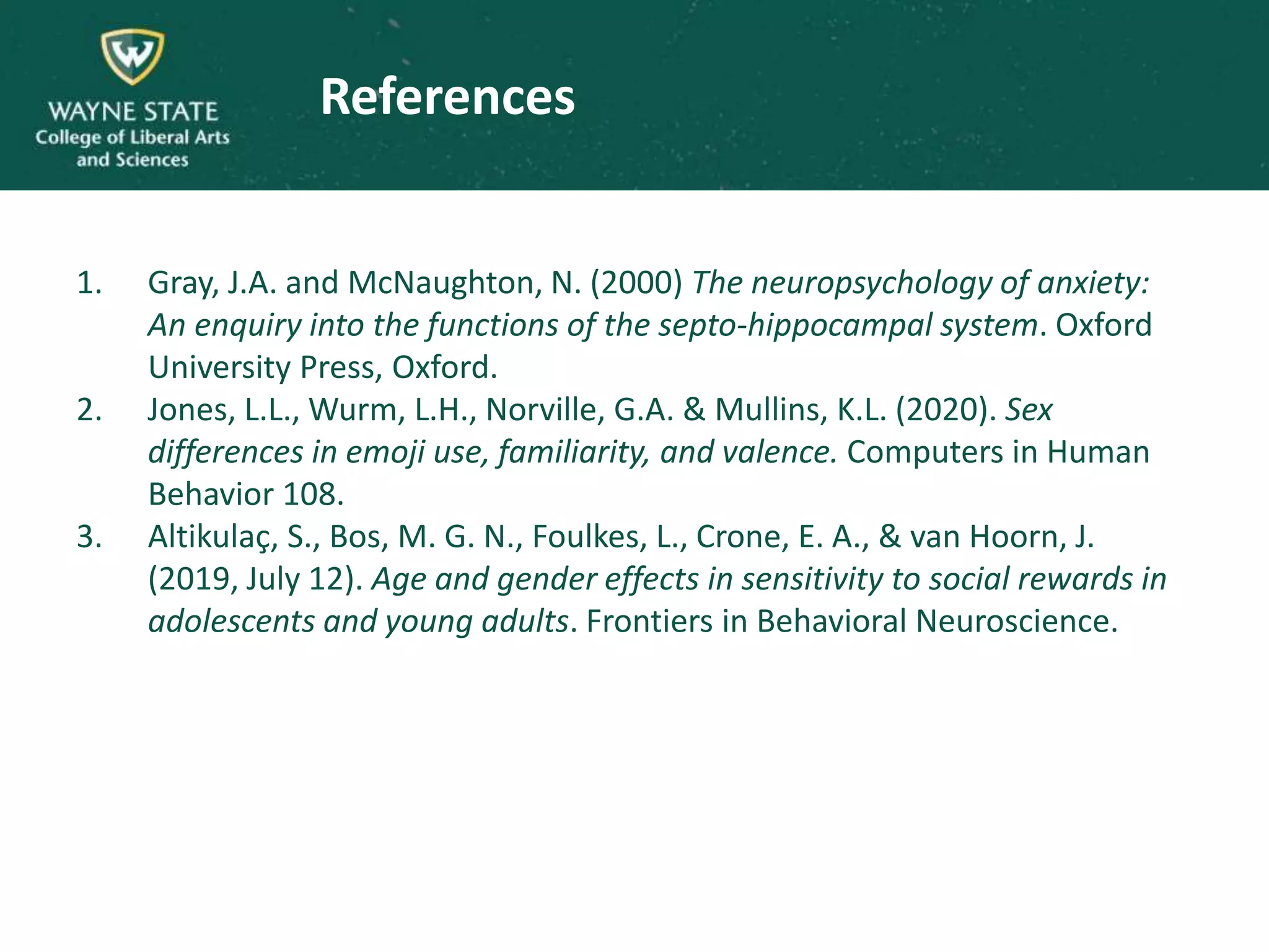 Approach and Avoidance in Emoji Use Motivations | PPT