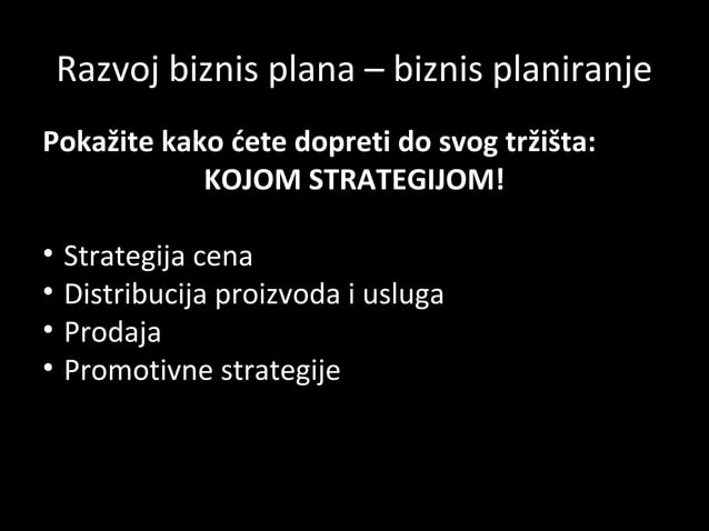 Biznis plan | PPT