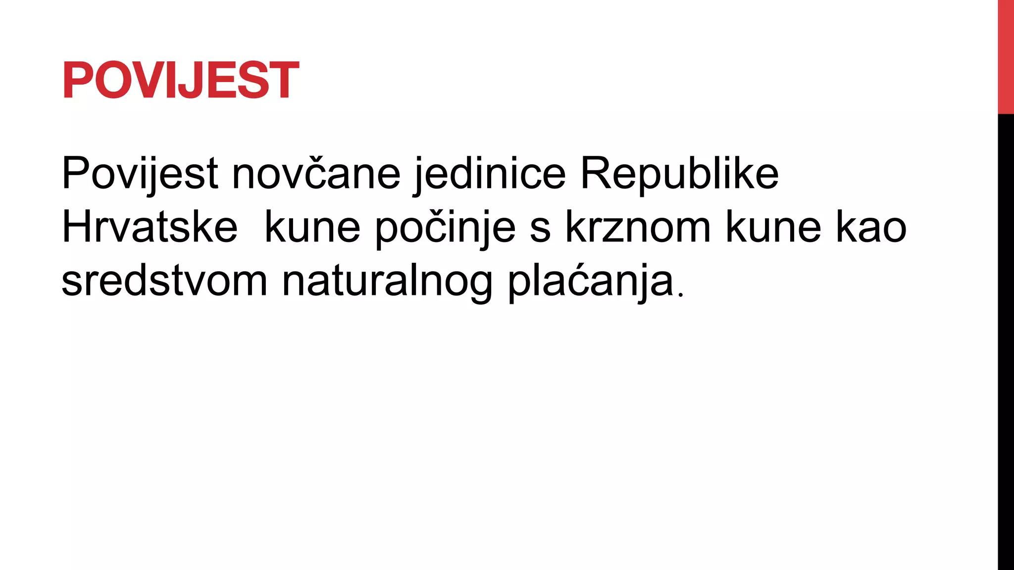 Razvoj novca u Republici Hrvatskoj | PDF