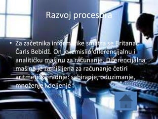 Razvoj procesora | PPTX
