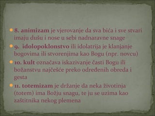 Razvoj religije | PPT