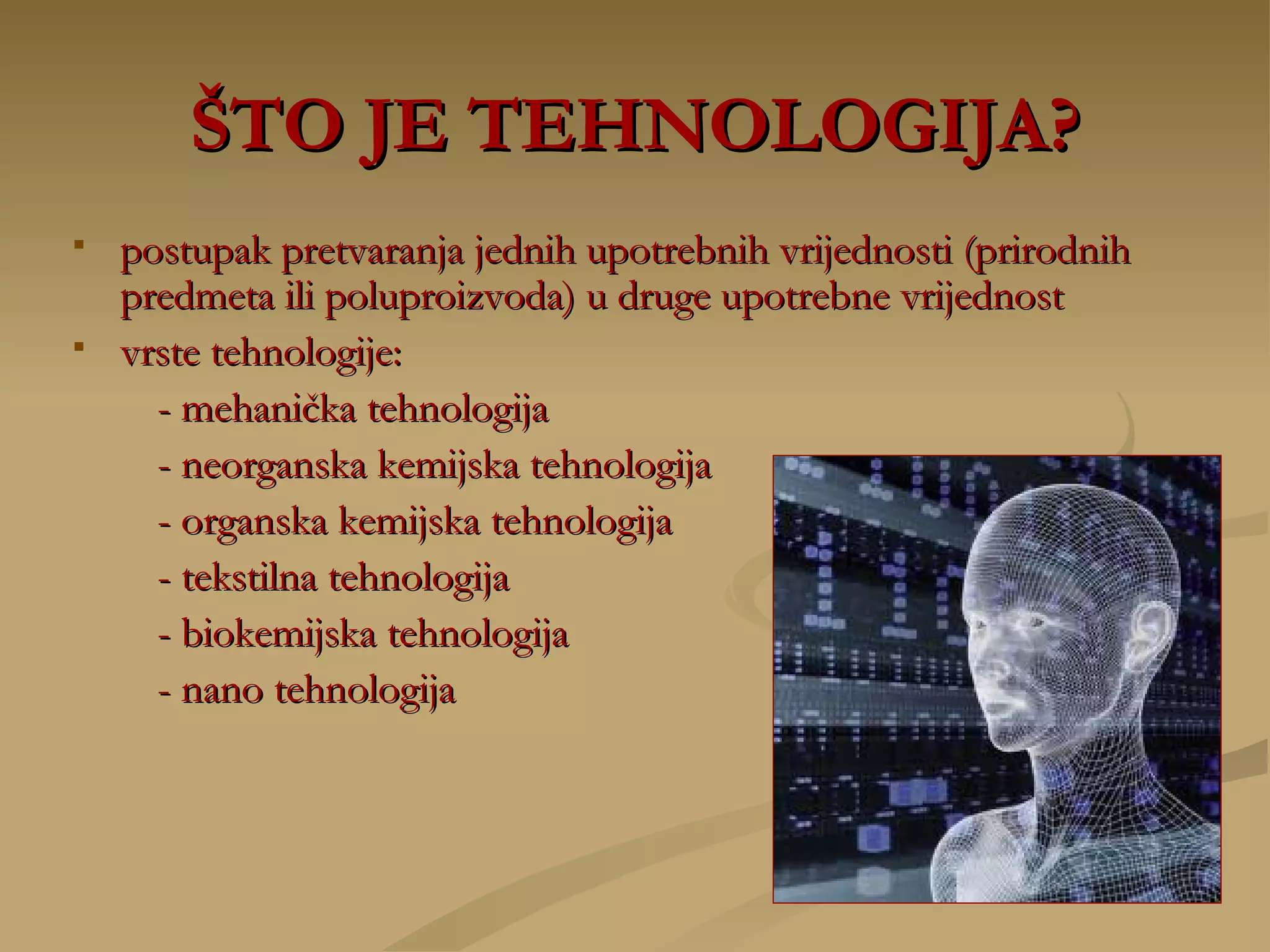 Razvoj tehnologije | PPT