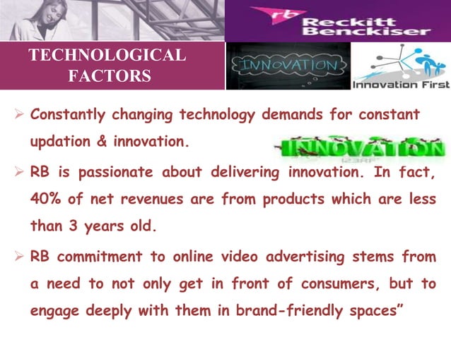 Reckitt benckiser | PPTX | Business | Business and Finance