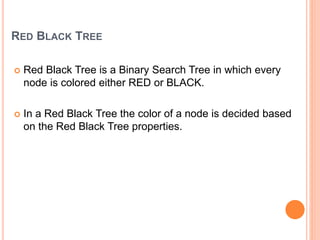 Red black tree insertion | PPT