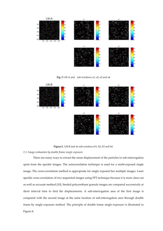 Sub-windowed laser speckle image velocimetry by fast fourier transform technique | PDF | 3-D ...