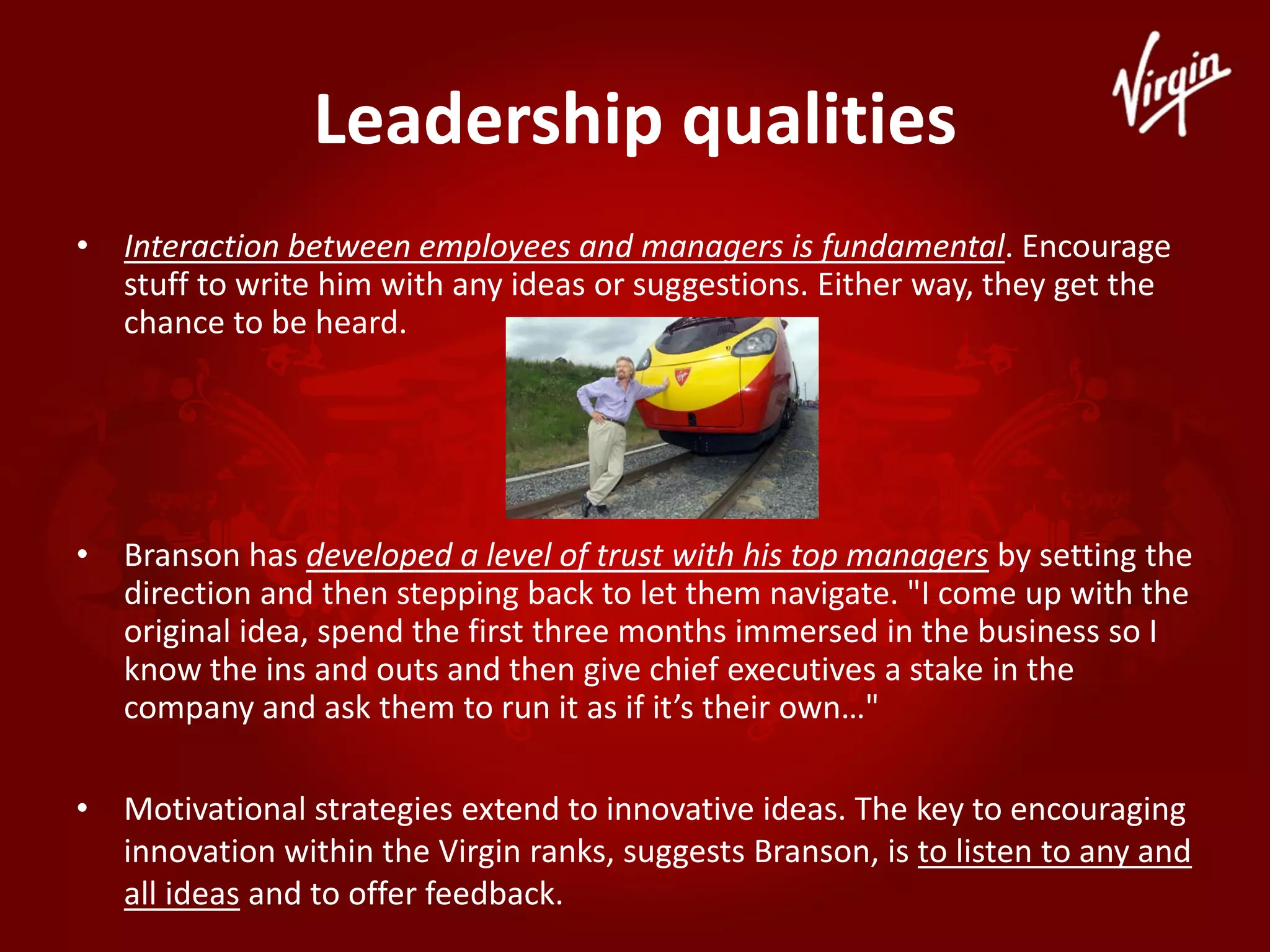Richard Branson as a Leader | PDF