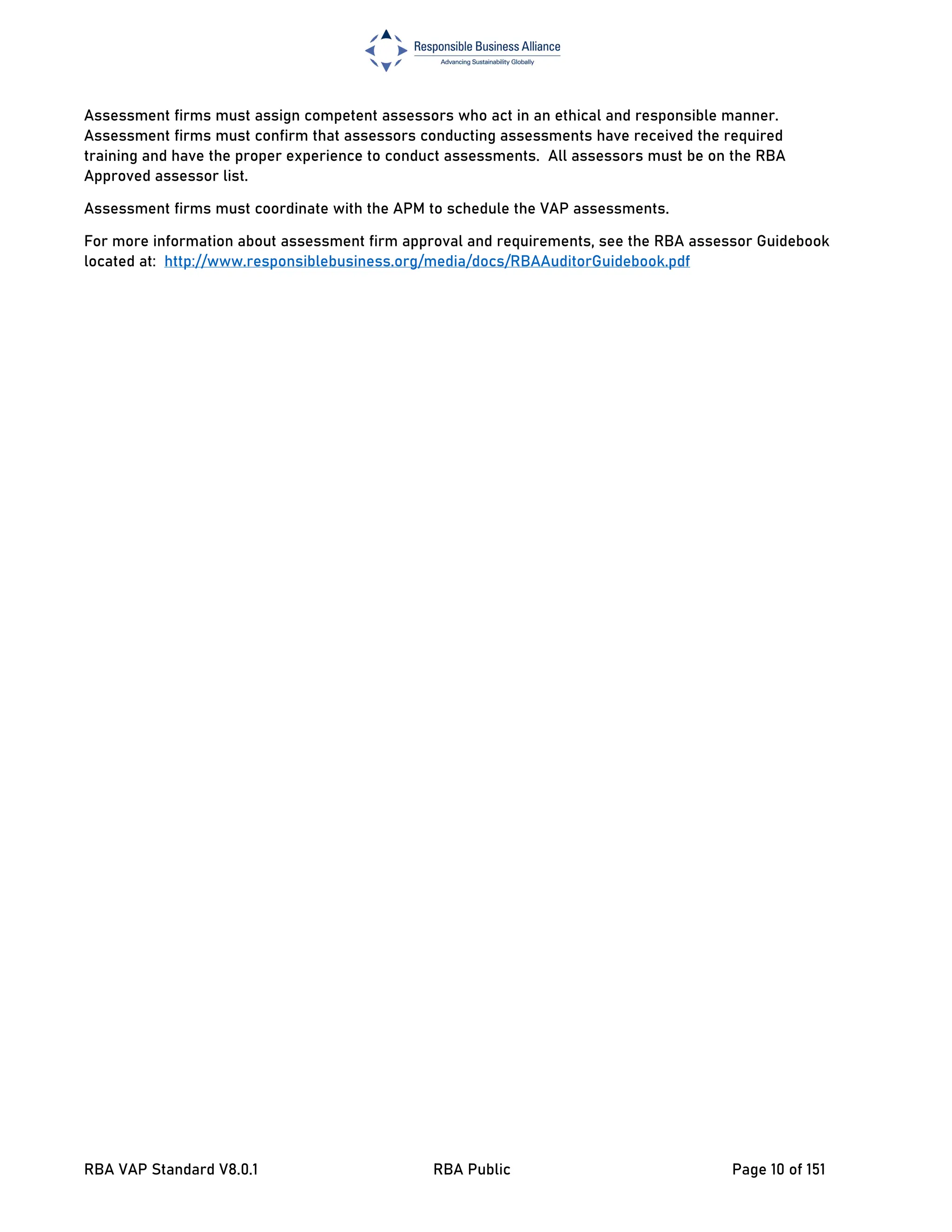 RBA-VAP-Standard Responsible Business Alliance Code of Conduct v8.0 | PDF