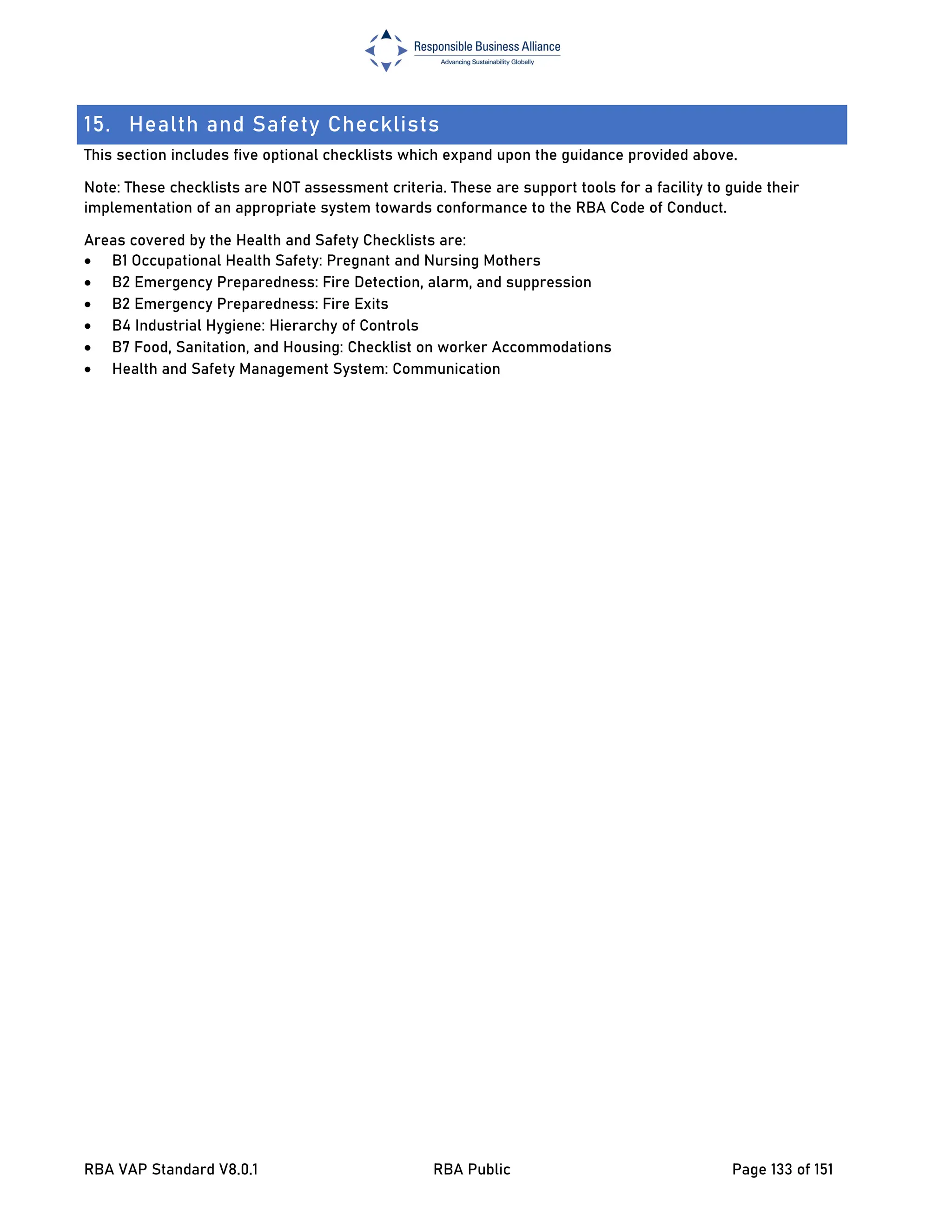 RBA-VAP-Standard Responsible Business Alliance Code of Conduct v8.0 | PDF