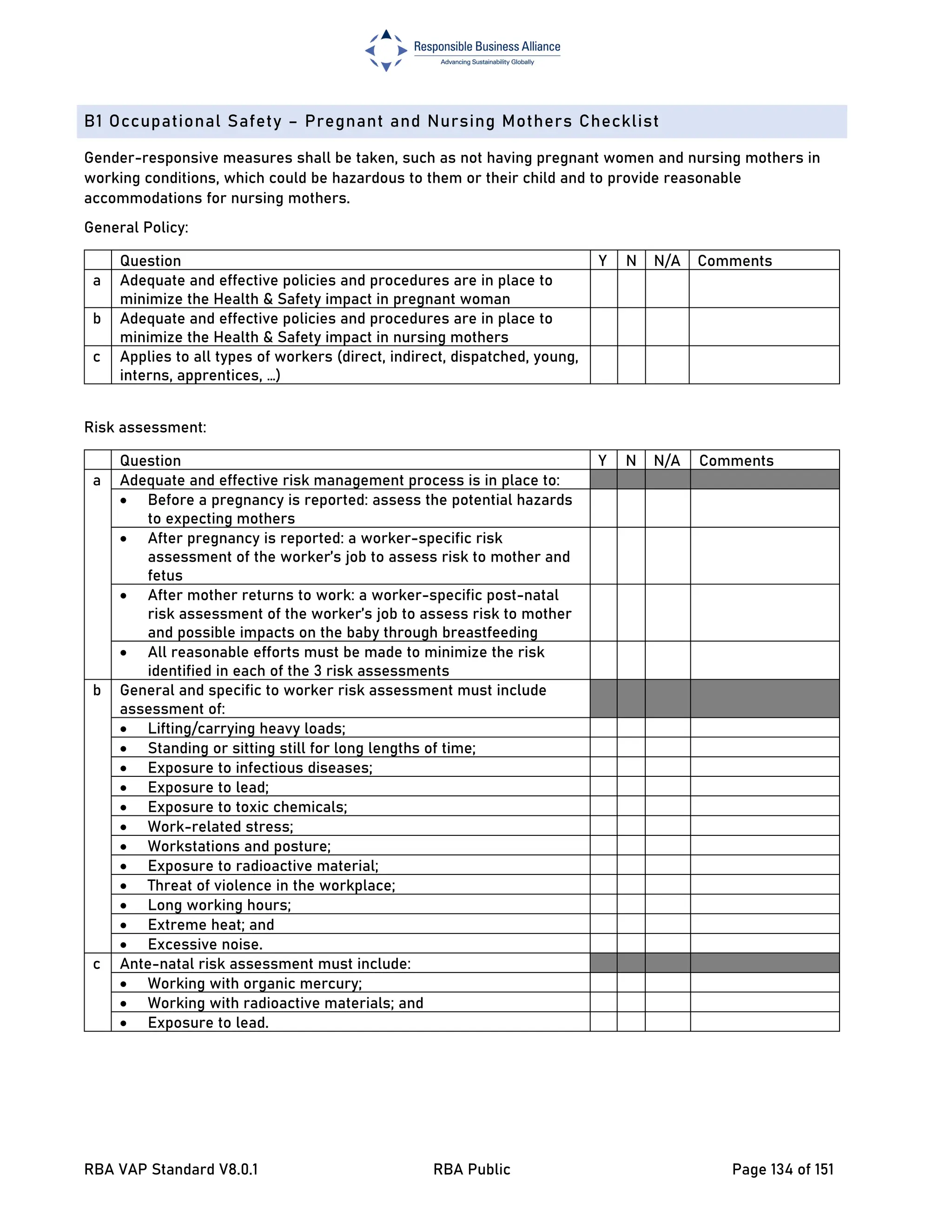 RBA-VAP-Standard Responsible Business Alliance Code of Conduct v8.0 | PDF