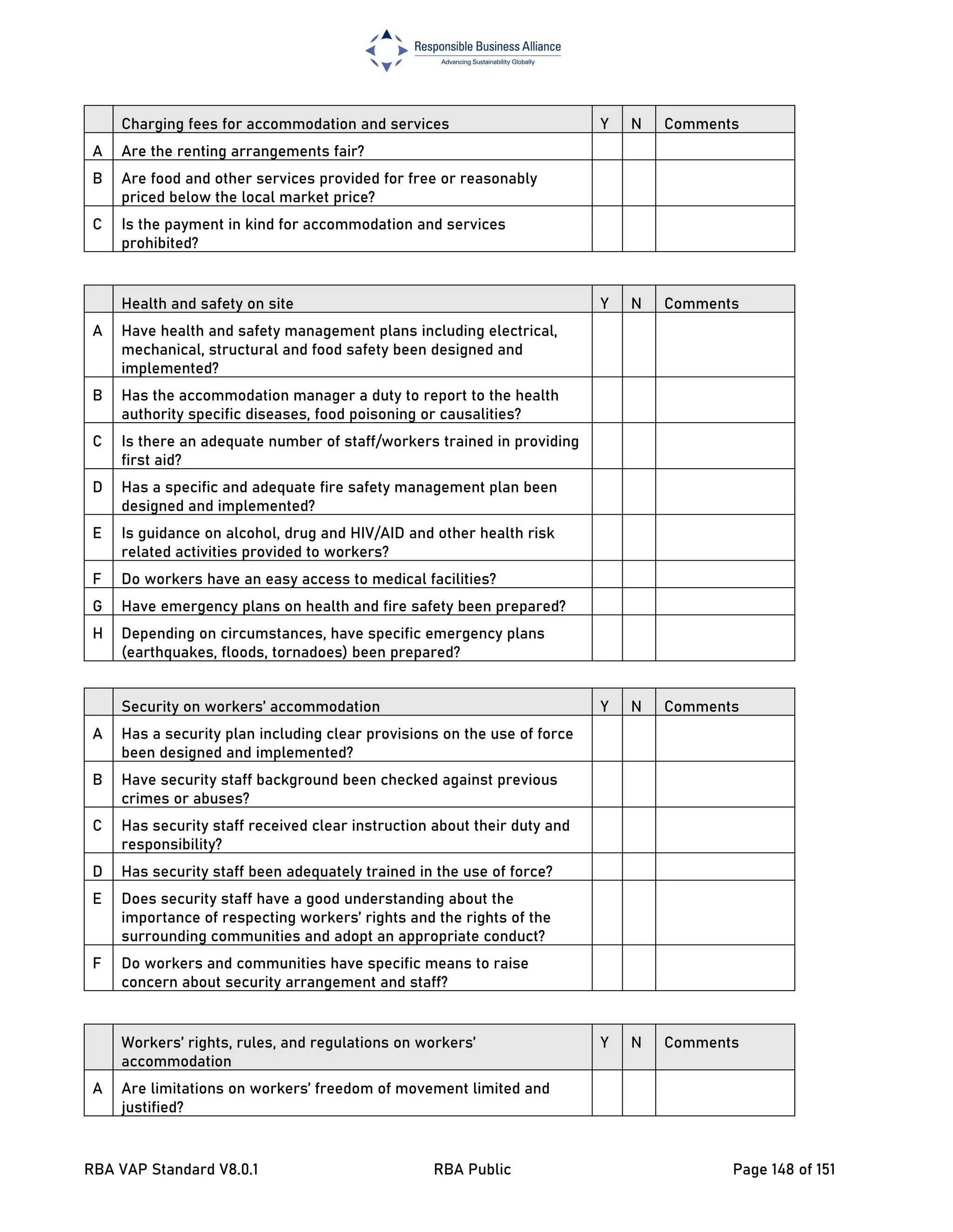 RBA-VAP-Standard Responsible Business Alliance Code of Conduct v8.0 | PDF