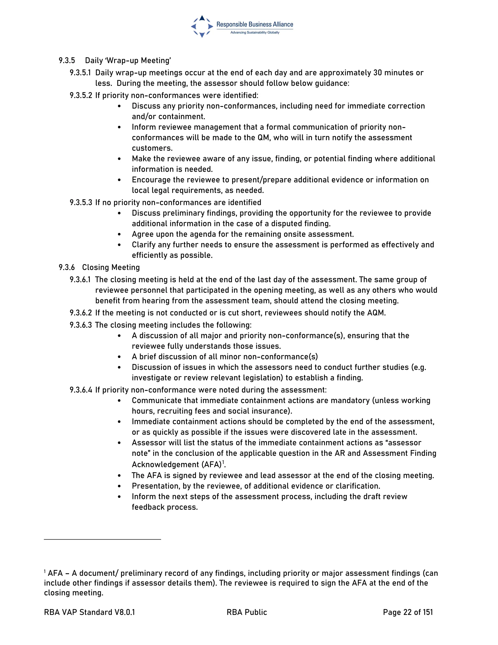 RBA-VAP-Standard Responsible Business Alliance Code of Conduct v8.0 | PDF