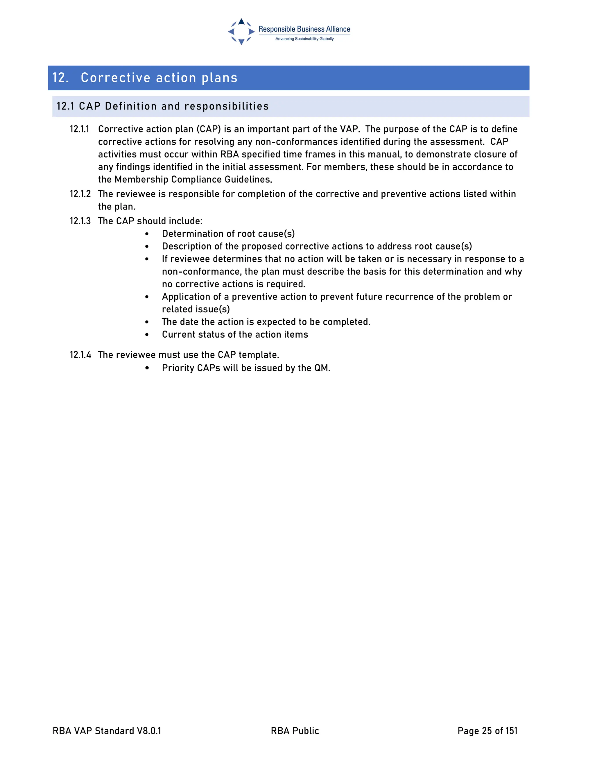 RBA-VAP-Standard Responsible Business Alliance Code of Conduct v8.0 | PDF