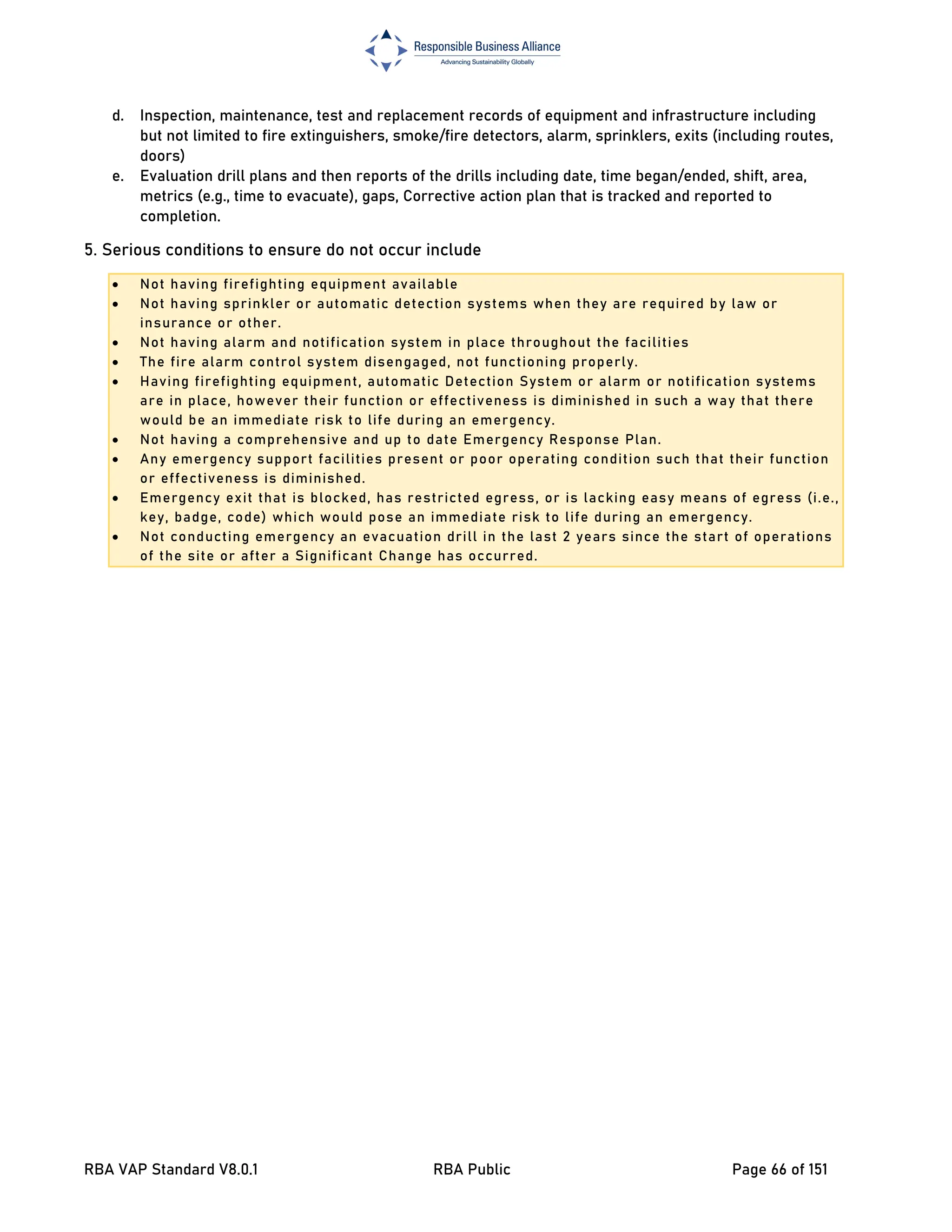 RBA-VAP-Standard Responsible Business Alliance Code of Conduct v8.0 | PDF